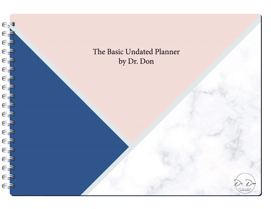 Basic Undated Planner | New Life Counseling