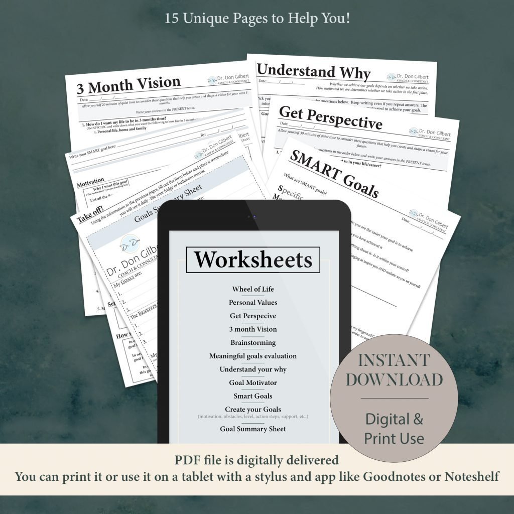 Goal Setting Workbook | New Life Counseling