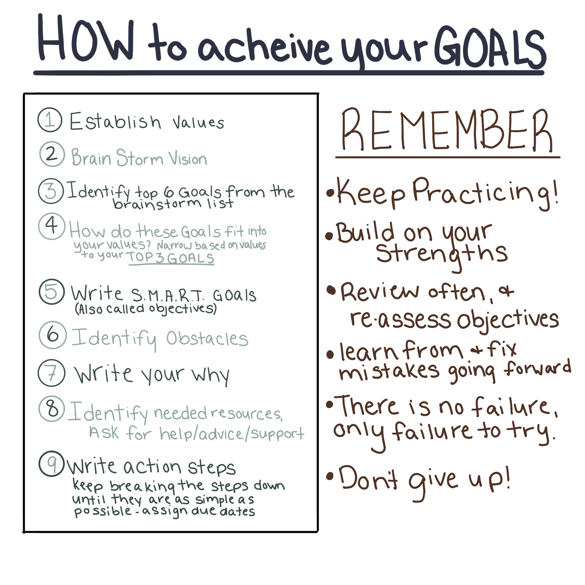 How To Set Goals You Can Actually Achieve | New Life Counseling